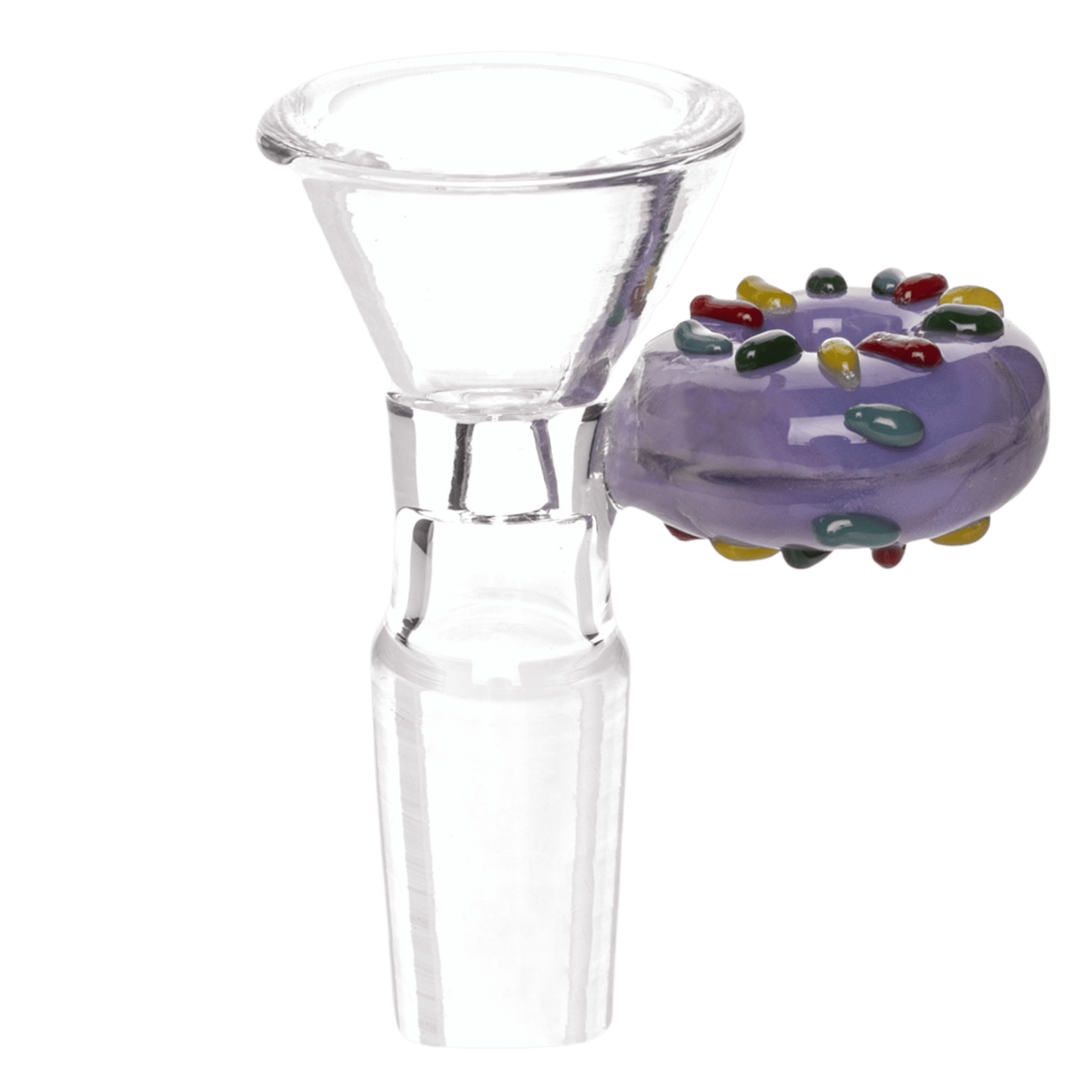 Red Eye Glass 14mm Donut Handle Bong Bowl – Canadian Bongs