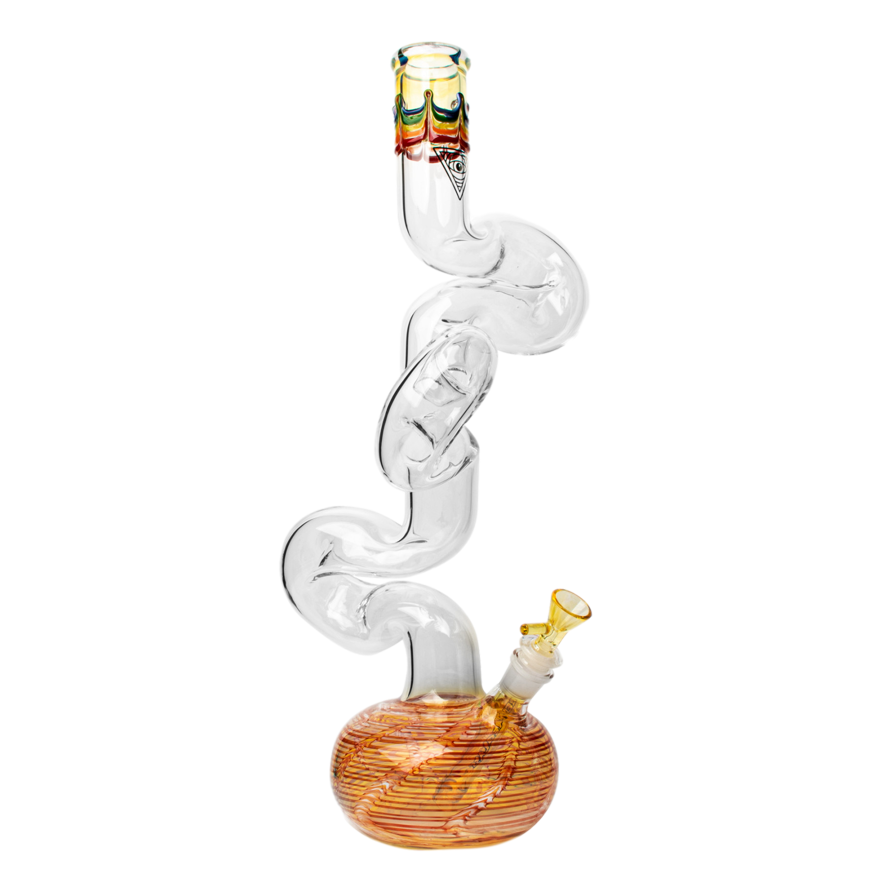 Red Eye Glass | 20" 3-Arm Loop-D-Loop Bong – Canadian Bongs