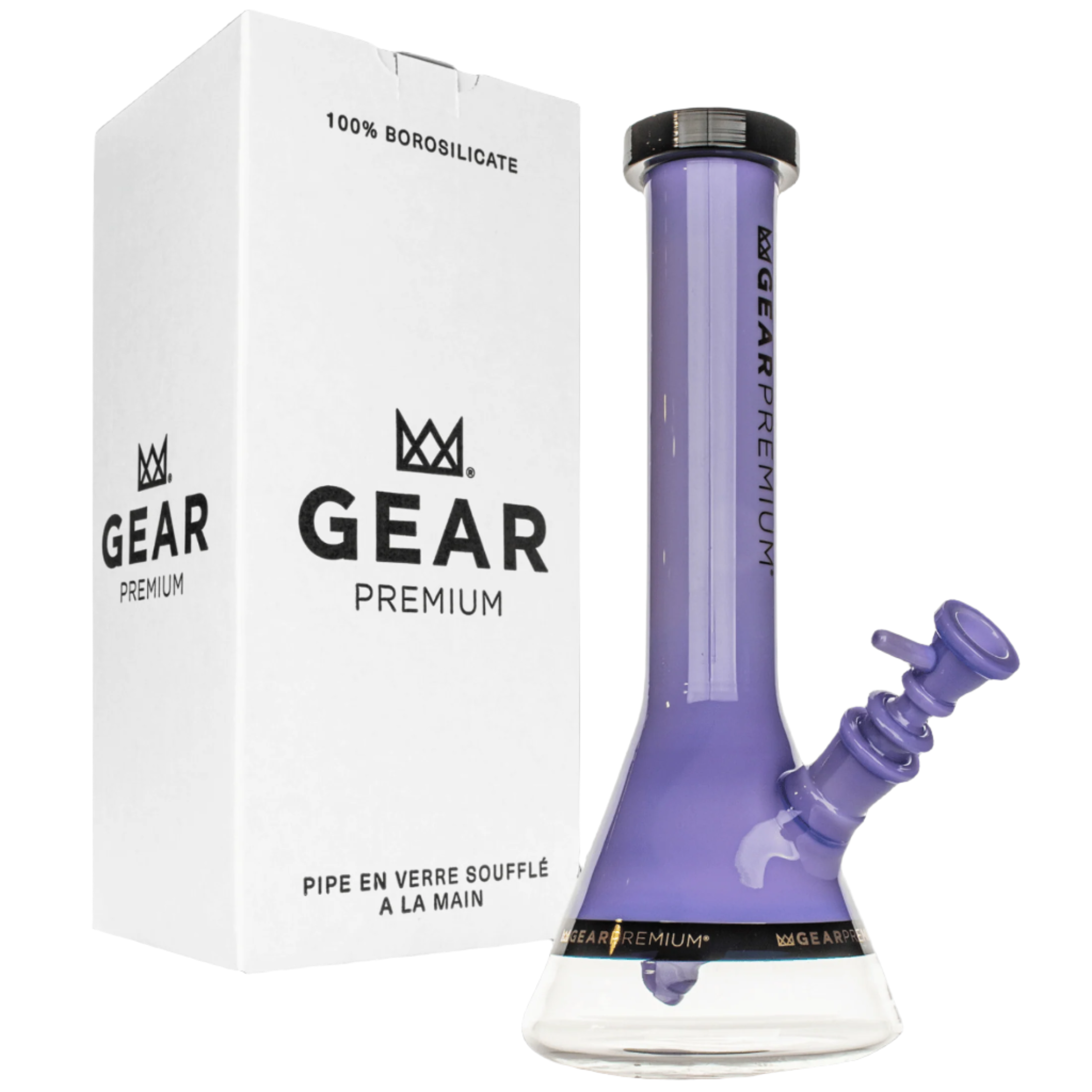 Gear Premium 12" Tuxedo Beaker Base Bong (Limited Edition) – Canadian Bongs