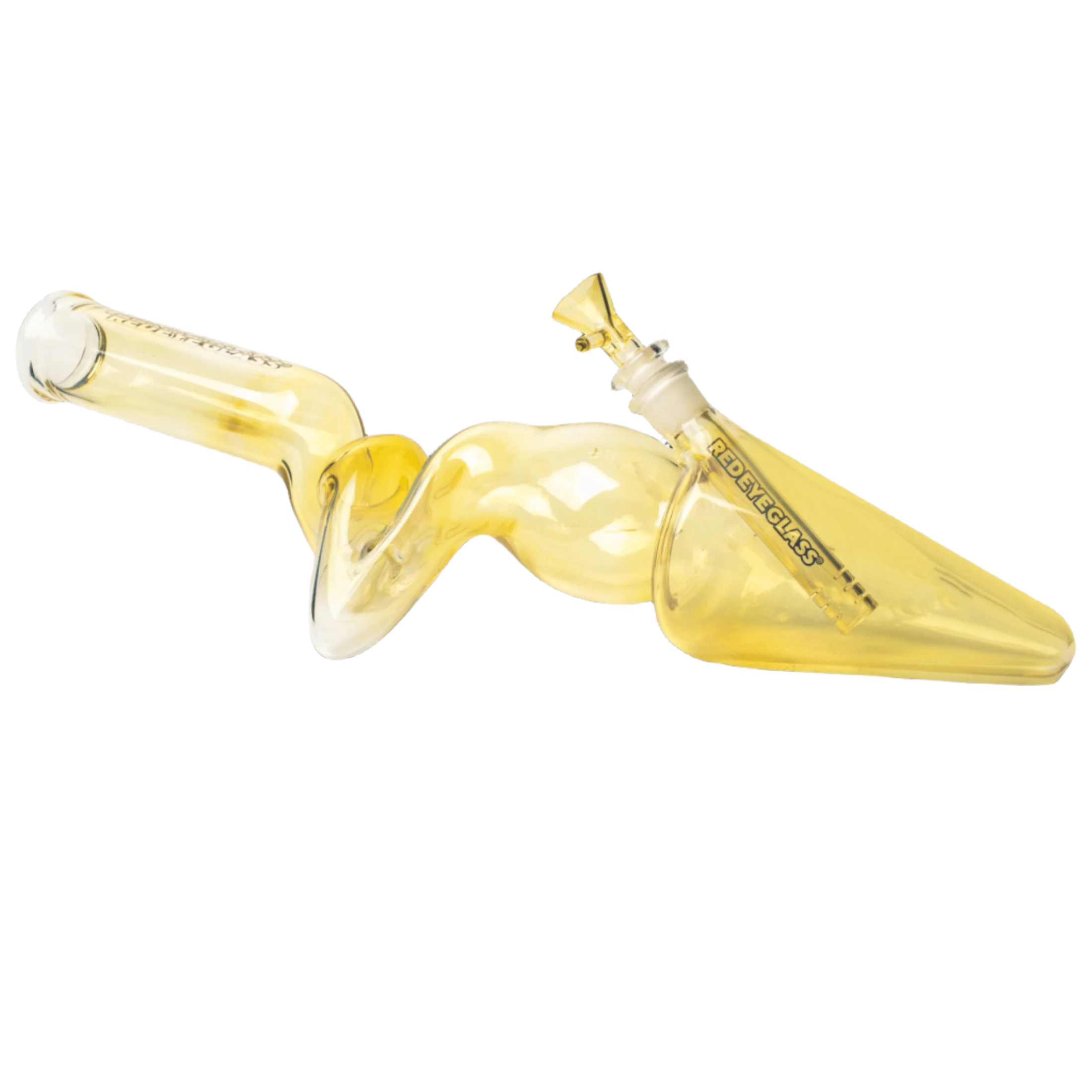 Red Eye Glass 17" Long Lay Down Bazooka Bong – Canadian Bongs