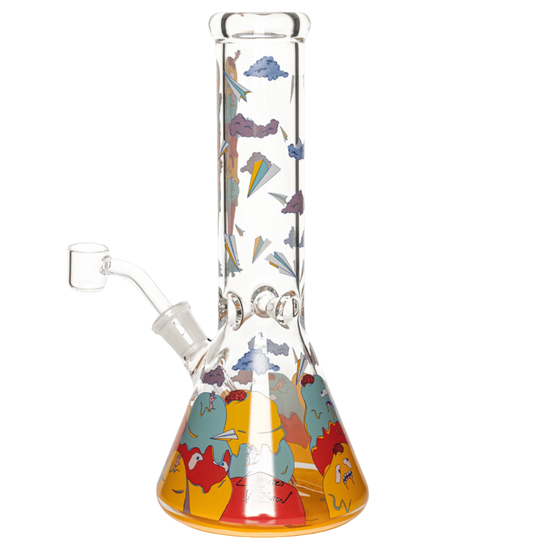 Red Eye Glass 8.5" Ice Cream Mountain Dab Rig (Limited Edition ...