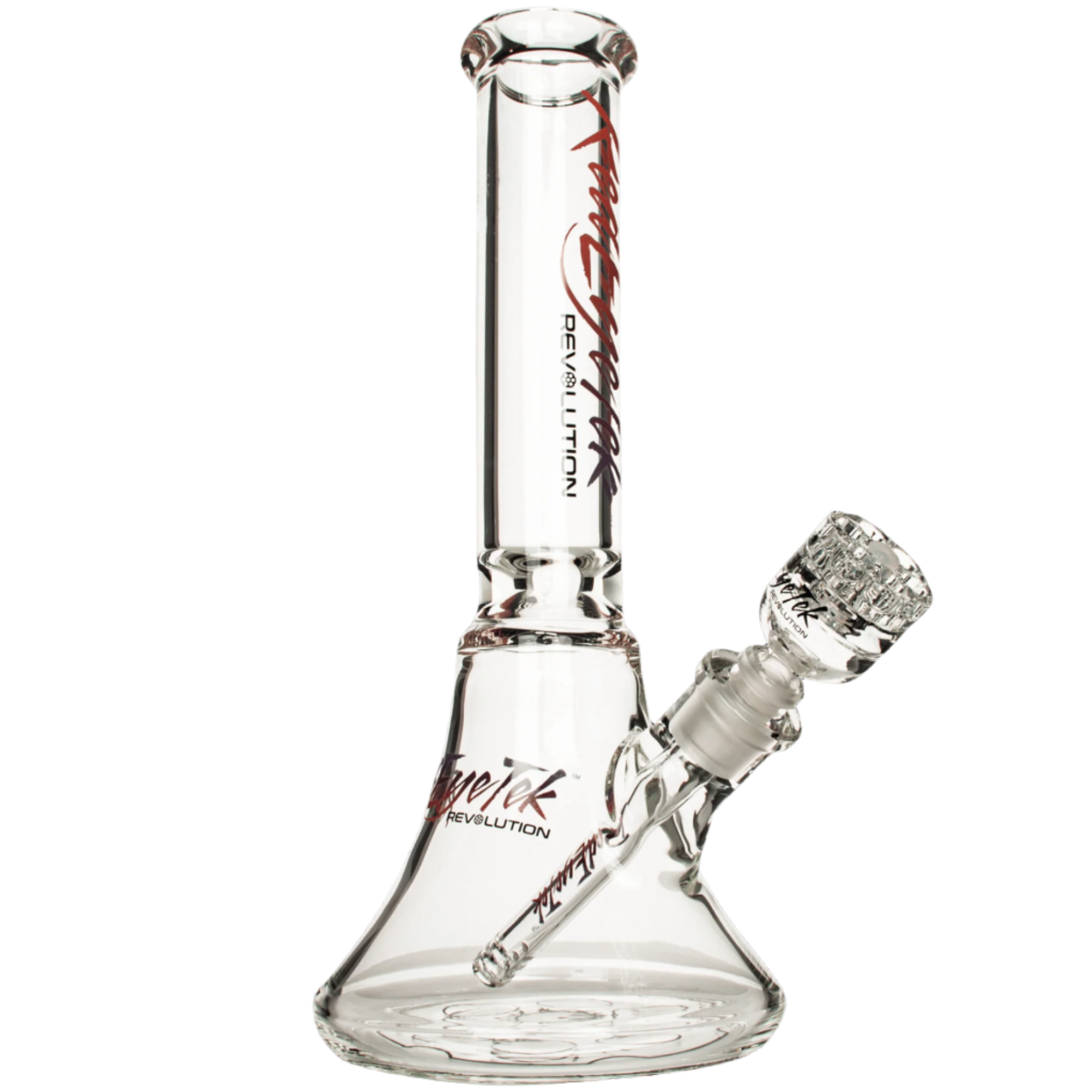 Red Eye Tek 14" 7mm Thick Revolution Bell Base Bong – Canadian Bongs