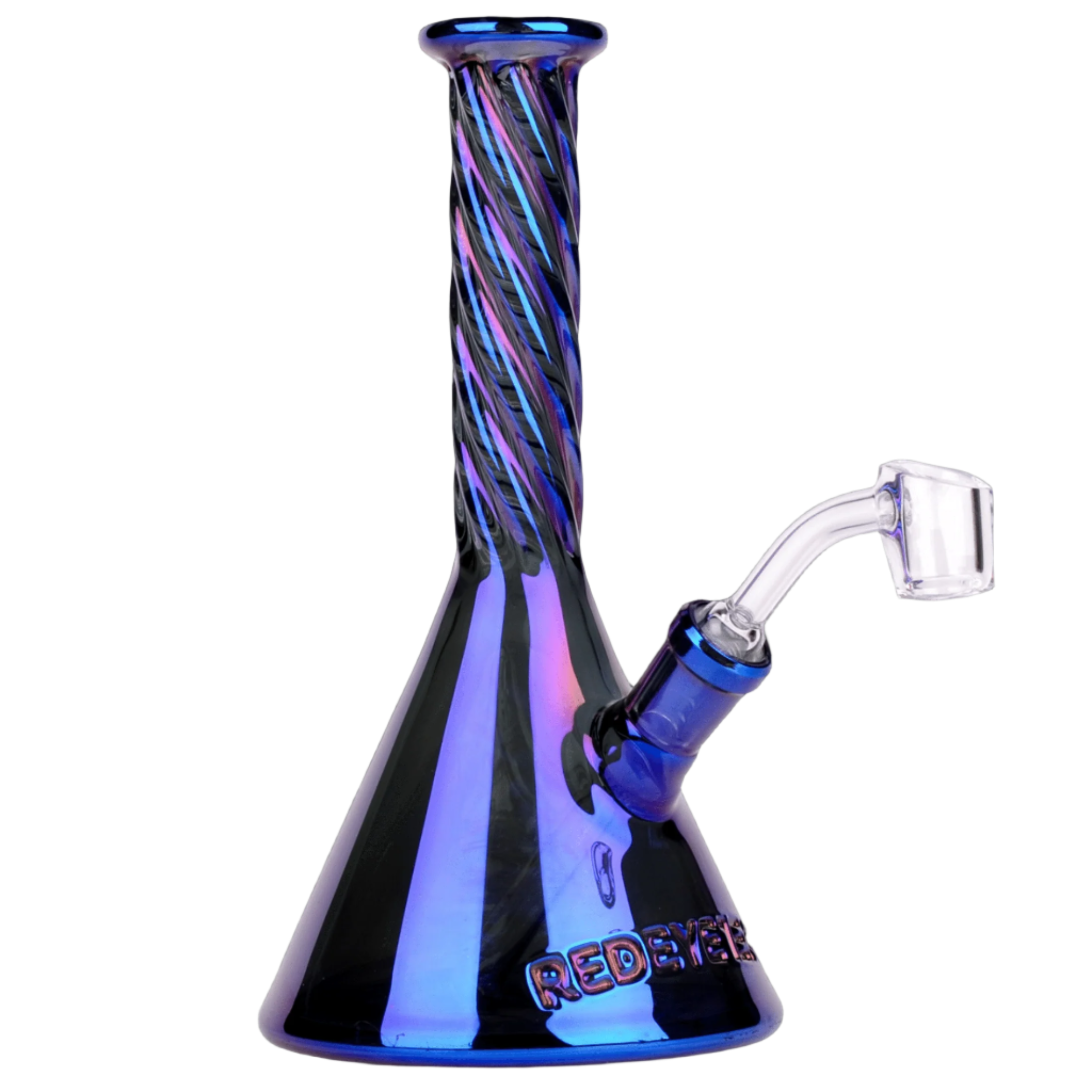 Red Eye Tek | 7.5" Metallic Terminator Finish Vulcan Dab Rig – Canadian ...