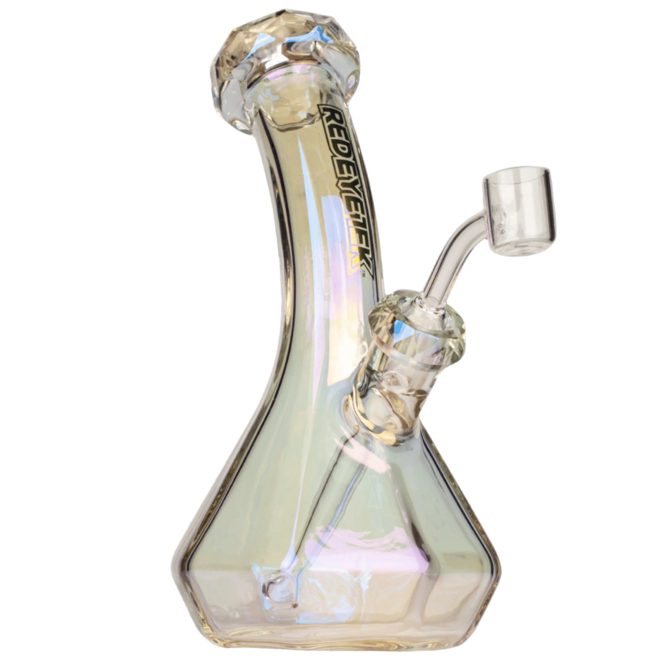 Red Eye Tek 8" Metallic Terminator Finish Carina Lean Back Beaker Base ...